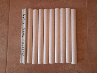 10 listelli in cotto Olimpo Rosa N. 57