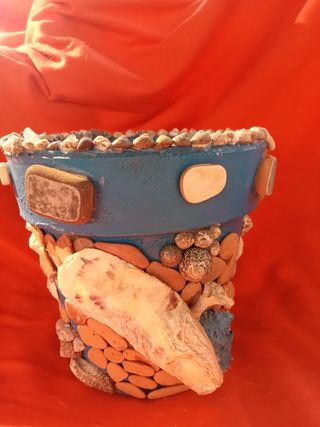 Vaso in terracotta artigianale