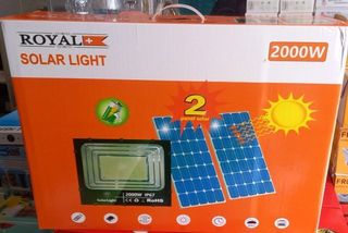 ¡NUEVO ABSOLUTO!  FARO LED DE 2000W CON 2 PANELES