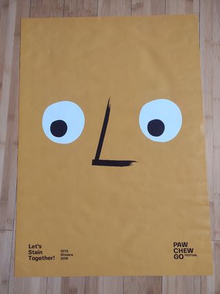 Poster PawChewGo2019 ed limitata