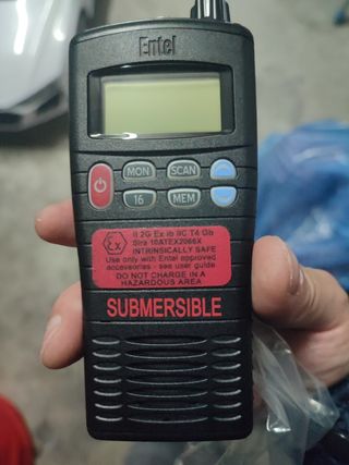 radio VHF impermeabile