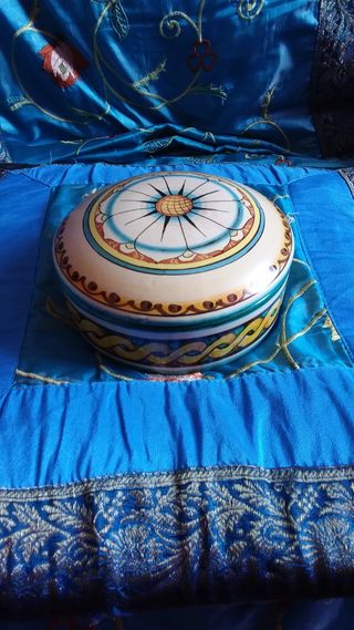 Cofanetto in terracotta siciliano