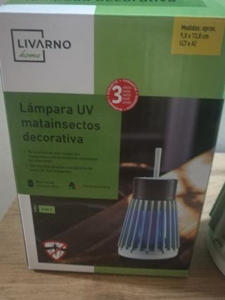 Lampada decorativa/trap uv insetti
