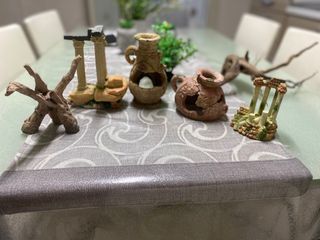 set decori per acquario