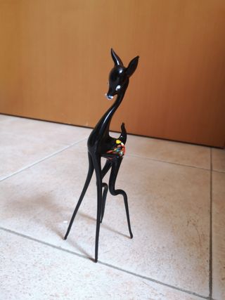 Soprammobile cavallino vetro di murano