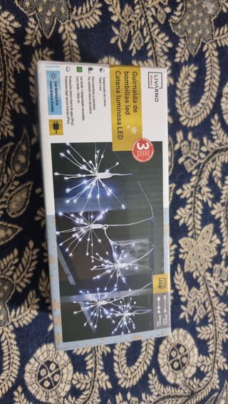 Luci natalizie per interno ed esterno.