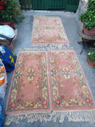 Tappeti camera da letto tre pezzi