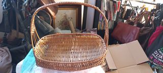 GRANDE CESTO OVALE CON MANICO