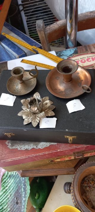 3 PORTACANDELE VARI PREZZI