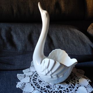 Cigno porta piante vintage