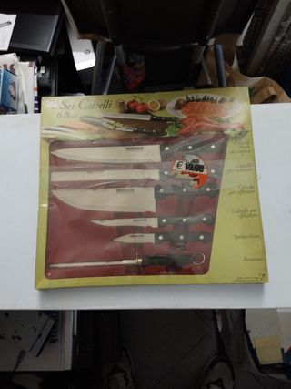 Set 6 coltelli cucina nuovi