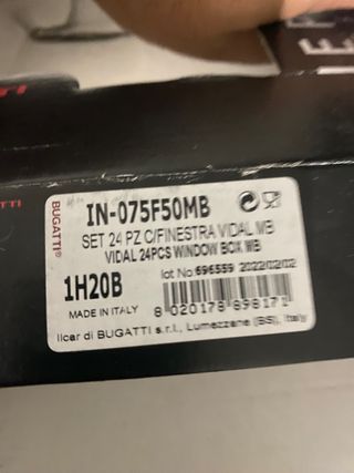 set posate bugatti 24 pz modello sintesi