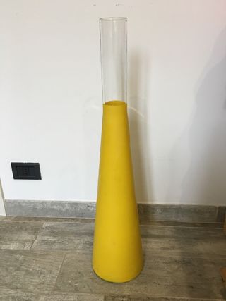 vaso in vetro da arredo