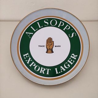 Vassoio Bar Vintage Allsopps Export Lager