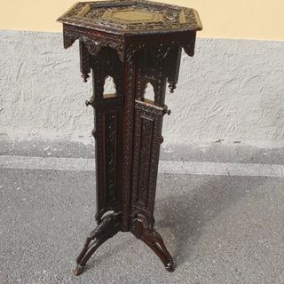 Colonna portavaso portabusto antico