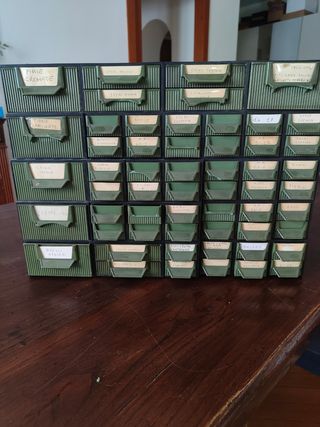 Cassettiera 56 cassettini Vintage