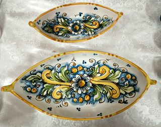 barchetta in ceramica di caltagiroene