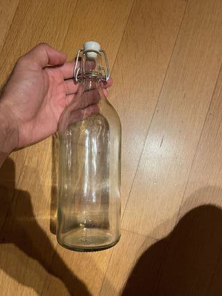 Bottiglie di vetro Ikea 1 litro NUOVE