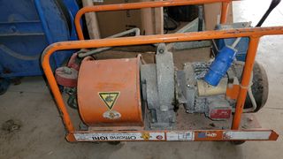 Paranco elettrico con capriata