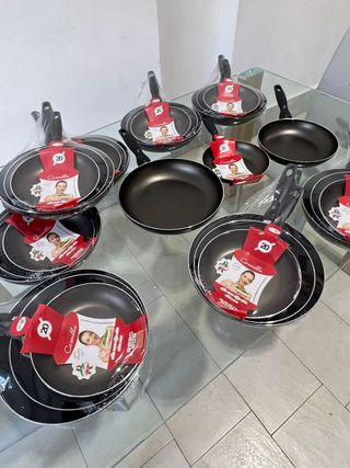 Set 3 padelle antiaderenti