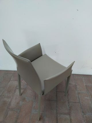 Poltrona in vero cuoio