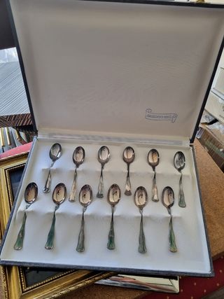 Set di cucchiai in argento 800