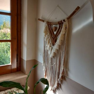 Arazzo in macrame