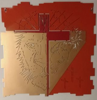 Creazione Acciaio Inox Quadro 👑👑🙌🙌