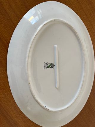 Piatto da portata ovale porcella Weidmann