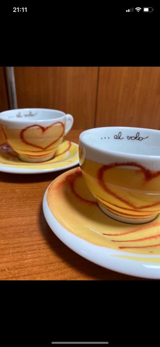 2 Set di tazza da the con sottotazza. THUN