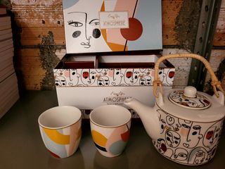 Teiera + 2 tazze Atmosphere