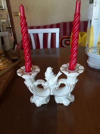 Portacandele ceramica