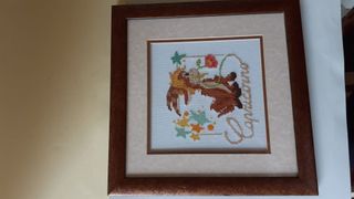 quadretto cornice legno