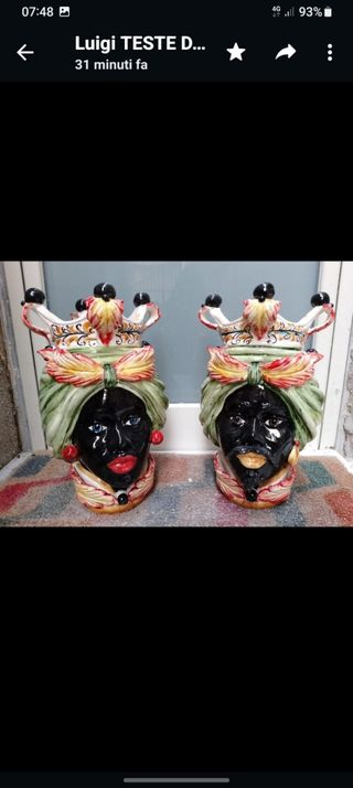 Teste di moro Siciliani originali