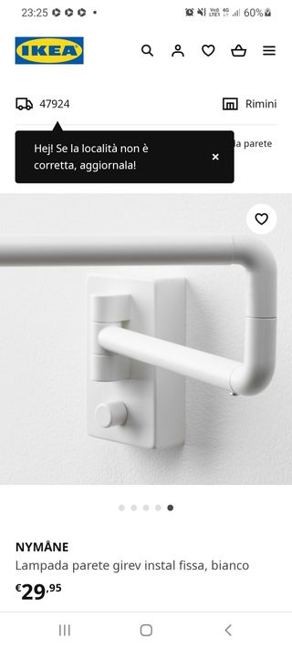 Lampada Nymane Ikea