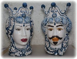 Teste di moro Siciliani originali