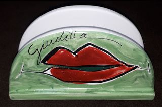 Portatovaglioli in Dipinto a Mano 20€