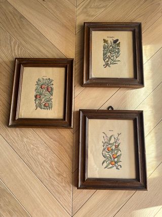 quadro con cornice in legno