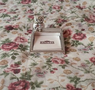 Porta Post-it con gufo Bagutta