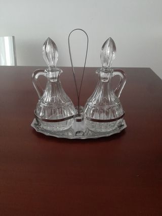 Olio e aceto vintage anni 60