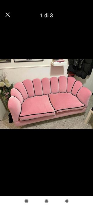 Divano 2 posti maggiorato