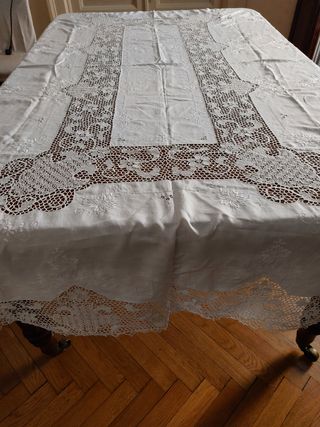 Tovaglia rettangolare pizzo di Burano