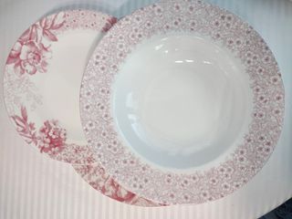 Villeroy & Boch Set Piatti 18 pz. Floreana Red