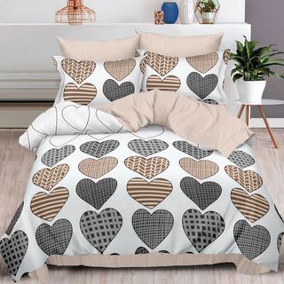 Completo lenzuola matrimoniali 6 pezzi