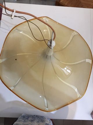 Lampadario vintage vetro Murano