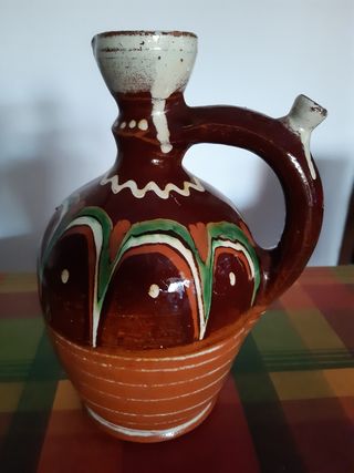 Bottiglia in ceramica vintage