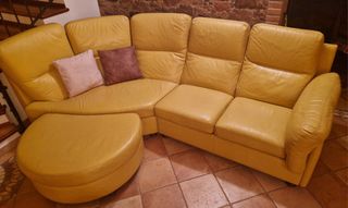 Divano Artigianale vera pelle