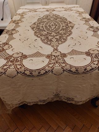 Antica tovaglia pizzo di Burano
