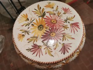 Colonna in ceramica deco