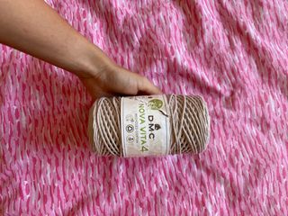 Cotone per creazioni all' uncinetto beige